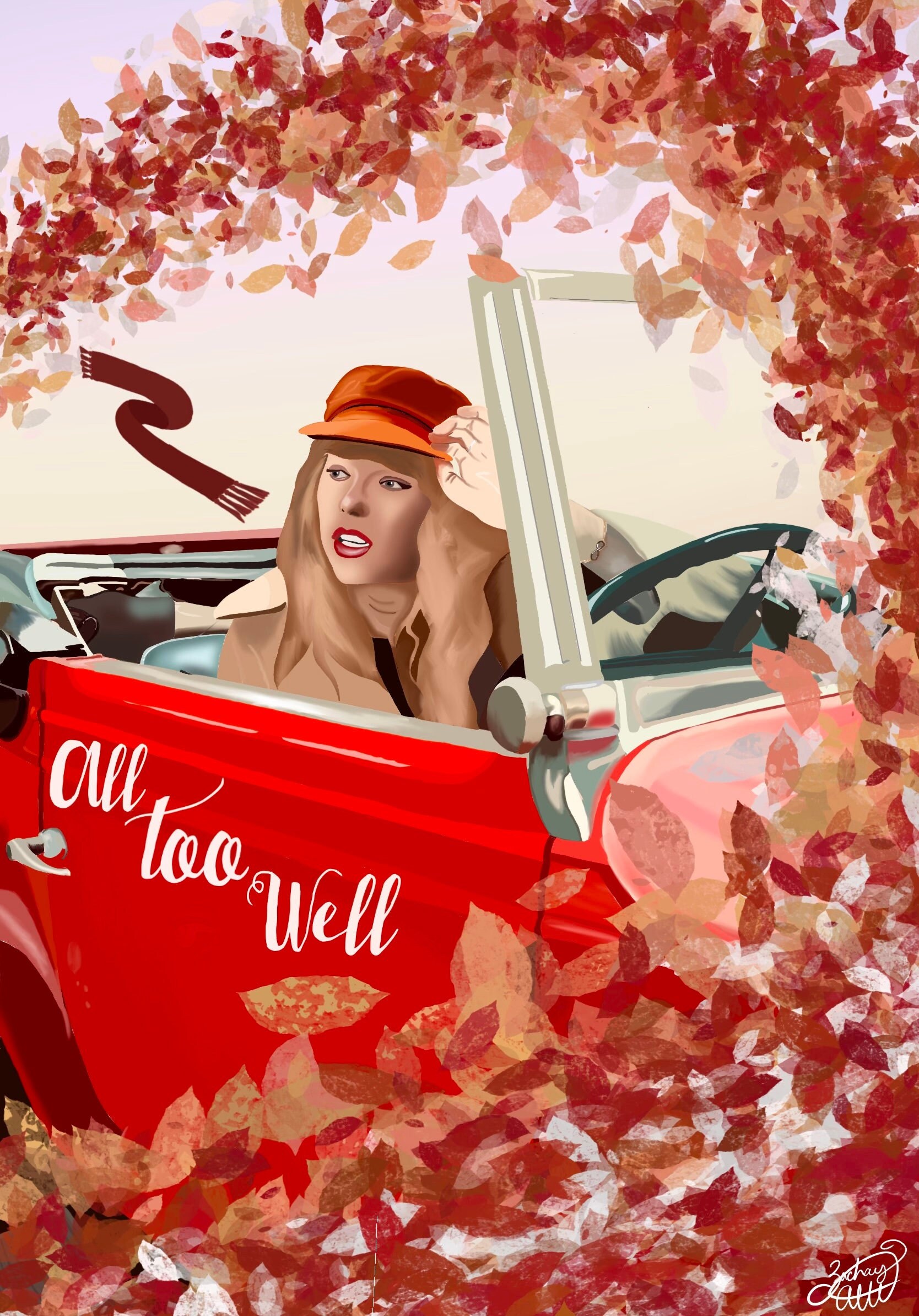 All Too Well taylors Version Poster - Etsy