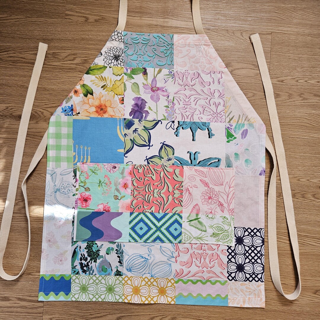 Adjustable Pull Through Tie Apron - Etsy