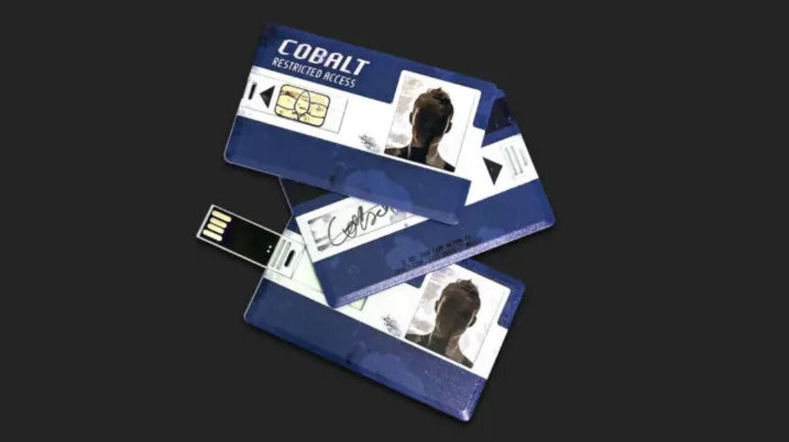 Rust USB Keycard - 16GB - Etsy