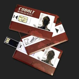 Rust USB Keycard - 16GB - Etsy