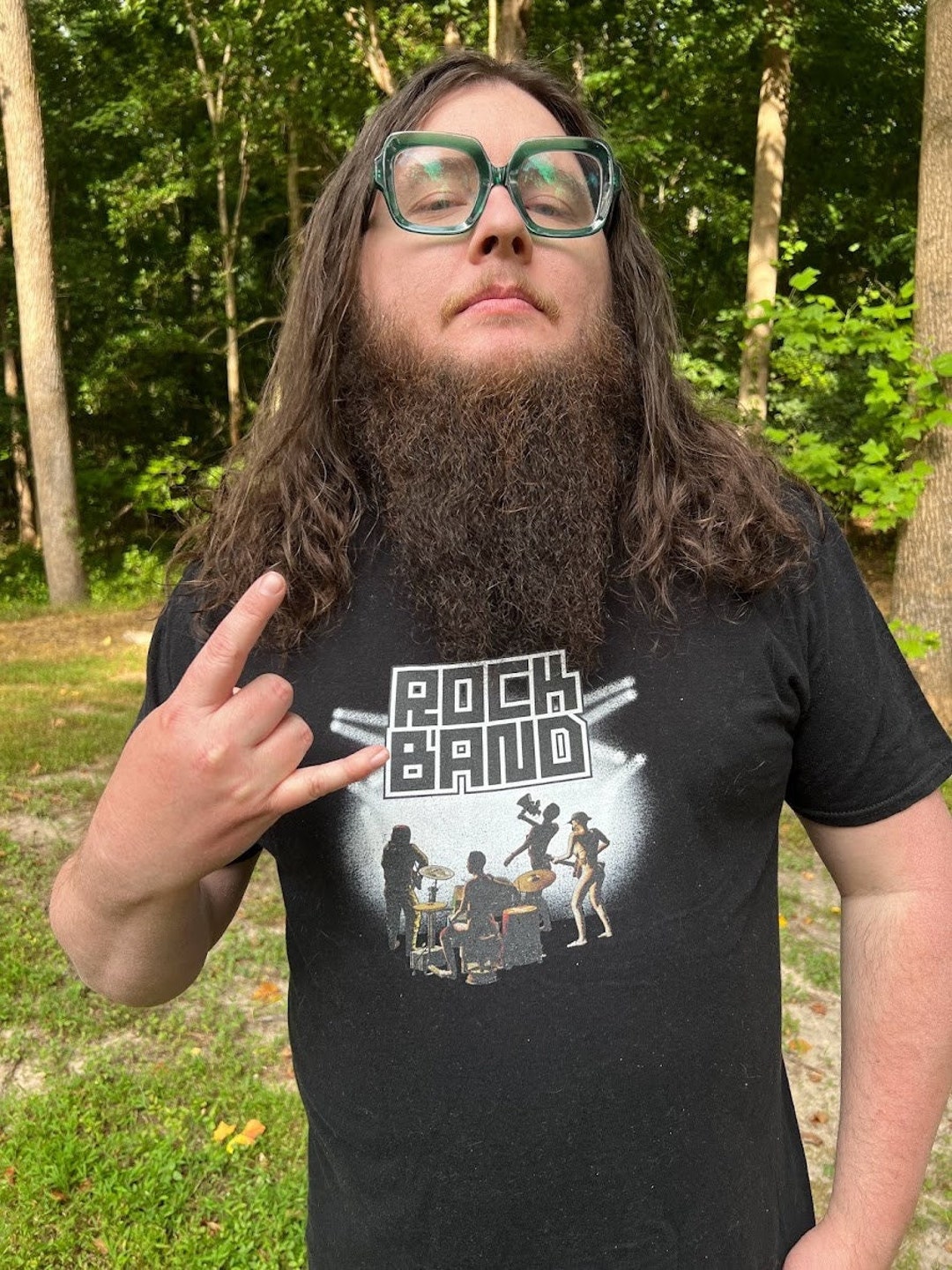 RUST Rock Band Tee - Etsy