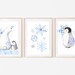Set of 3 Winter Pictures Artic Animals Instant Download - Etsy