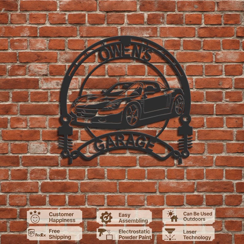 2004 Opel Speedster Turbo 3 Personalized Sign | Metal Wall Art | Custom ...