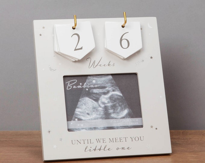Baby Countdown Scan Frame Pregnancy Photo Frame Mum to Be Gift ...
