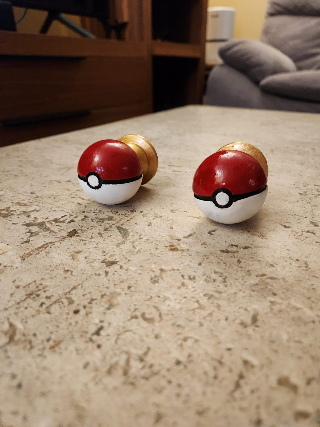 Pokeball Drawer Handles - Etsy