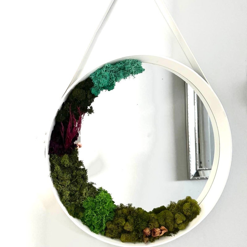 Moss Mirror - Etsy