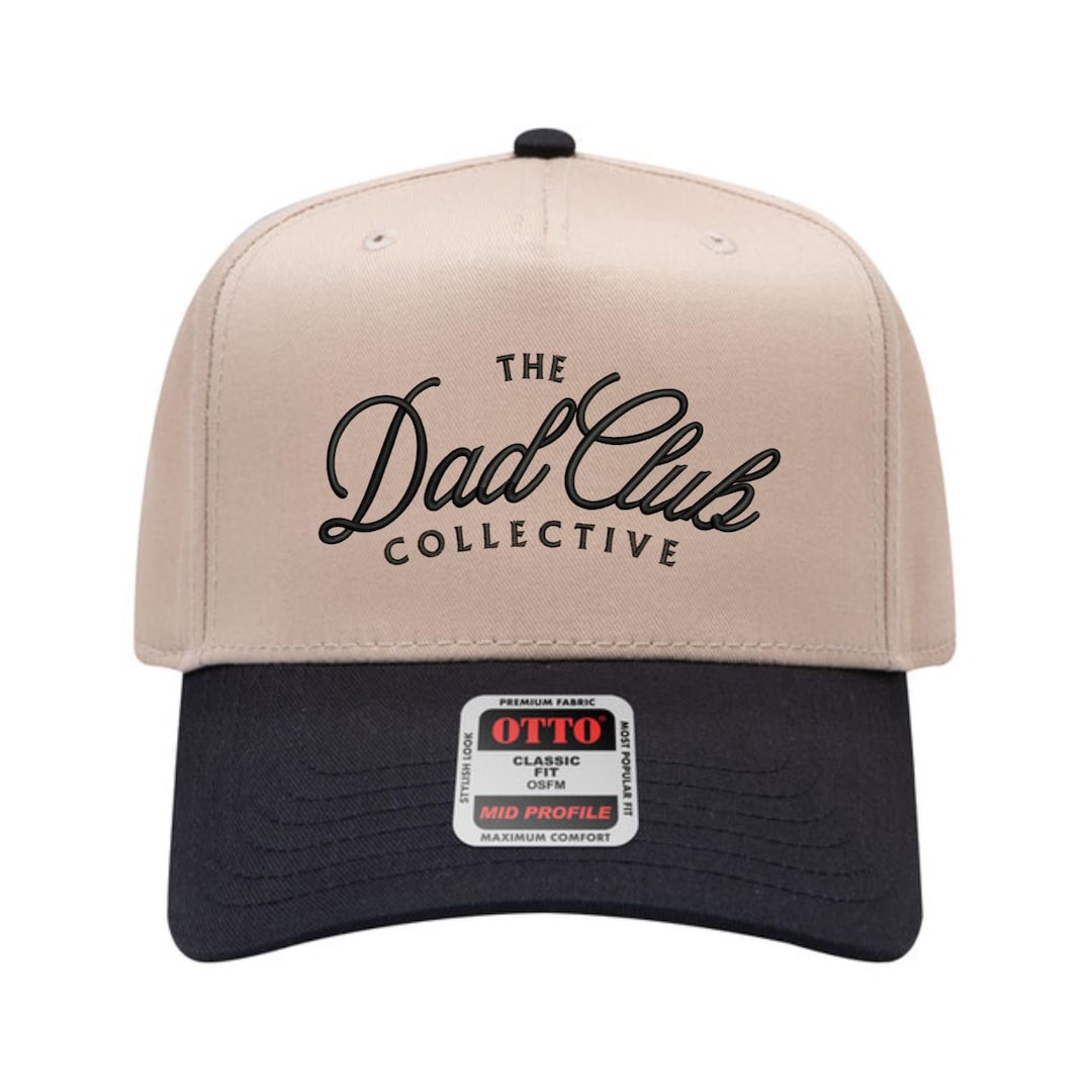 The Dad Club Puff Design – Hat Embroidery File (digital Download) - Etsy