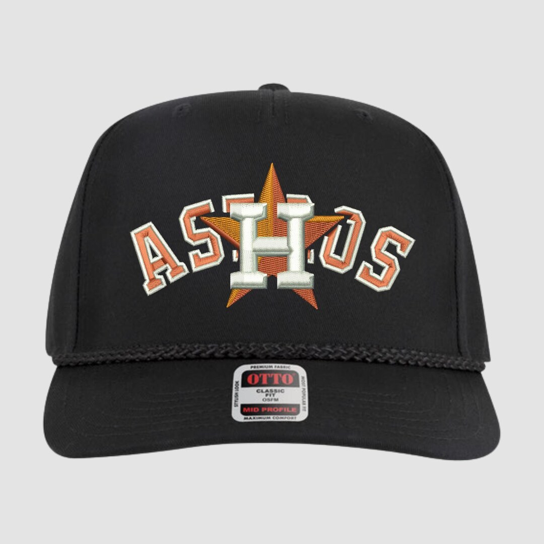 Astros Embroidery File for Hat- Astros Hat Designs - Hat Embroidery ...