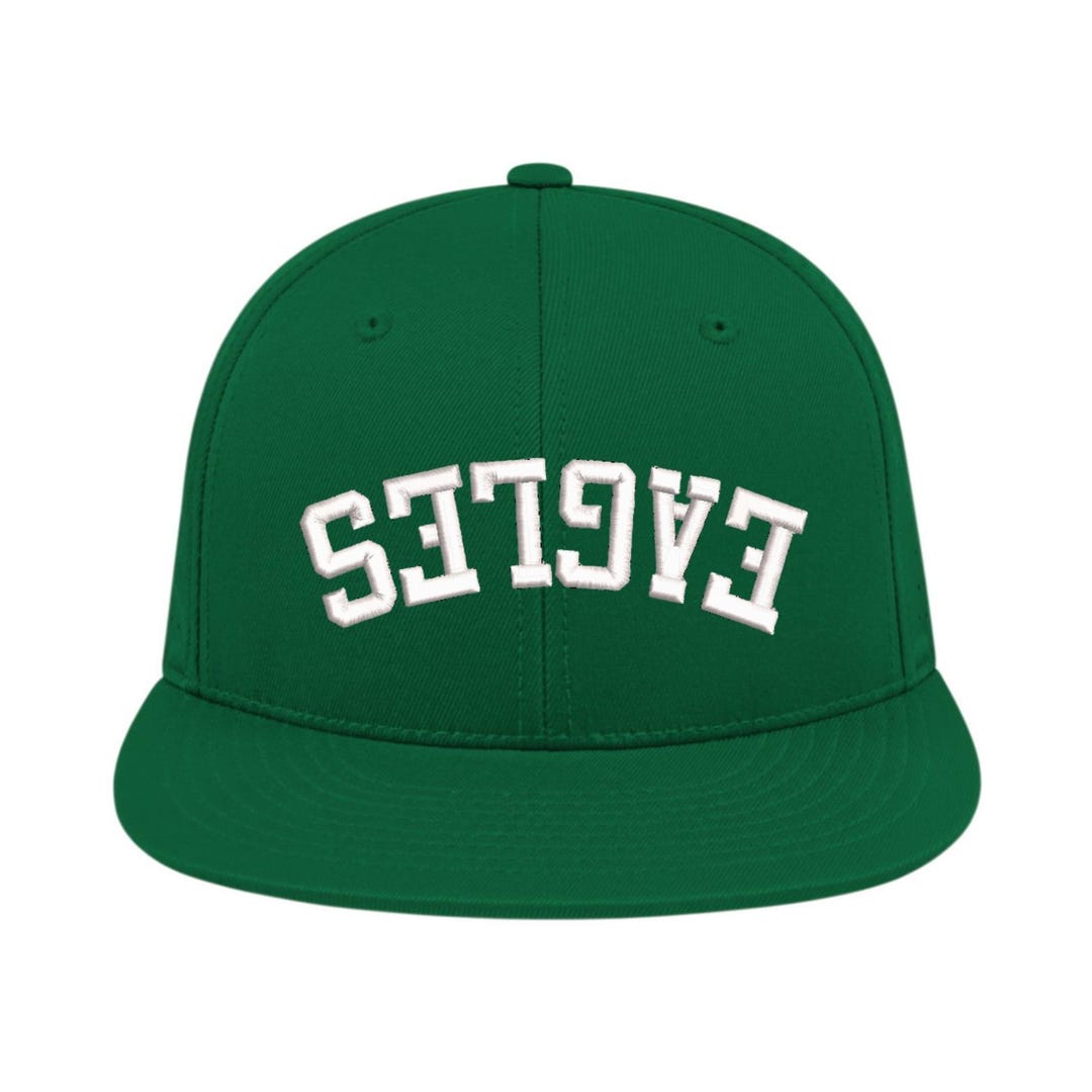 Eagles Puff Embroidery File for Hat- Eagles Puff Hat Designs - Hat ...