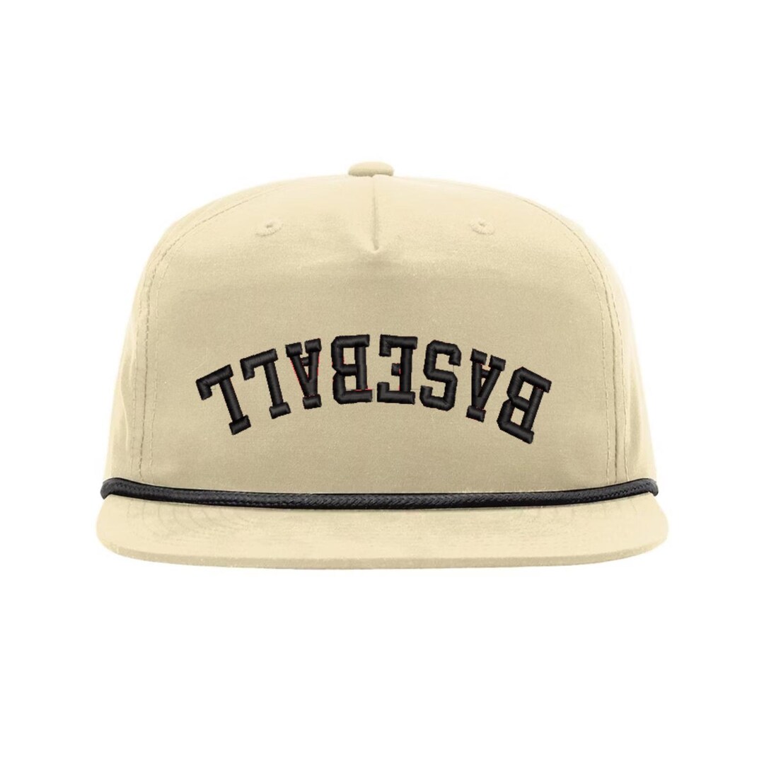 Baseball Hat Puff Embroidery Design - Upside Down (digital Download) - Etsy