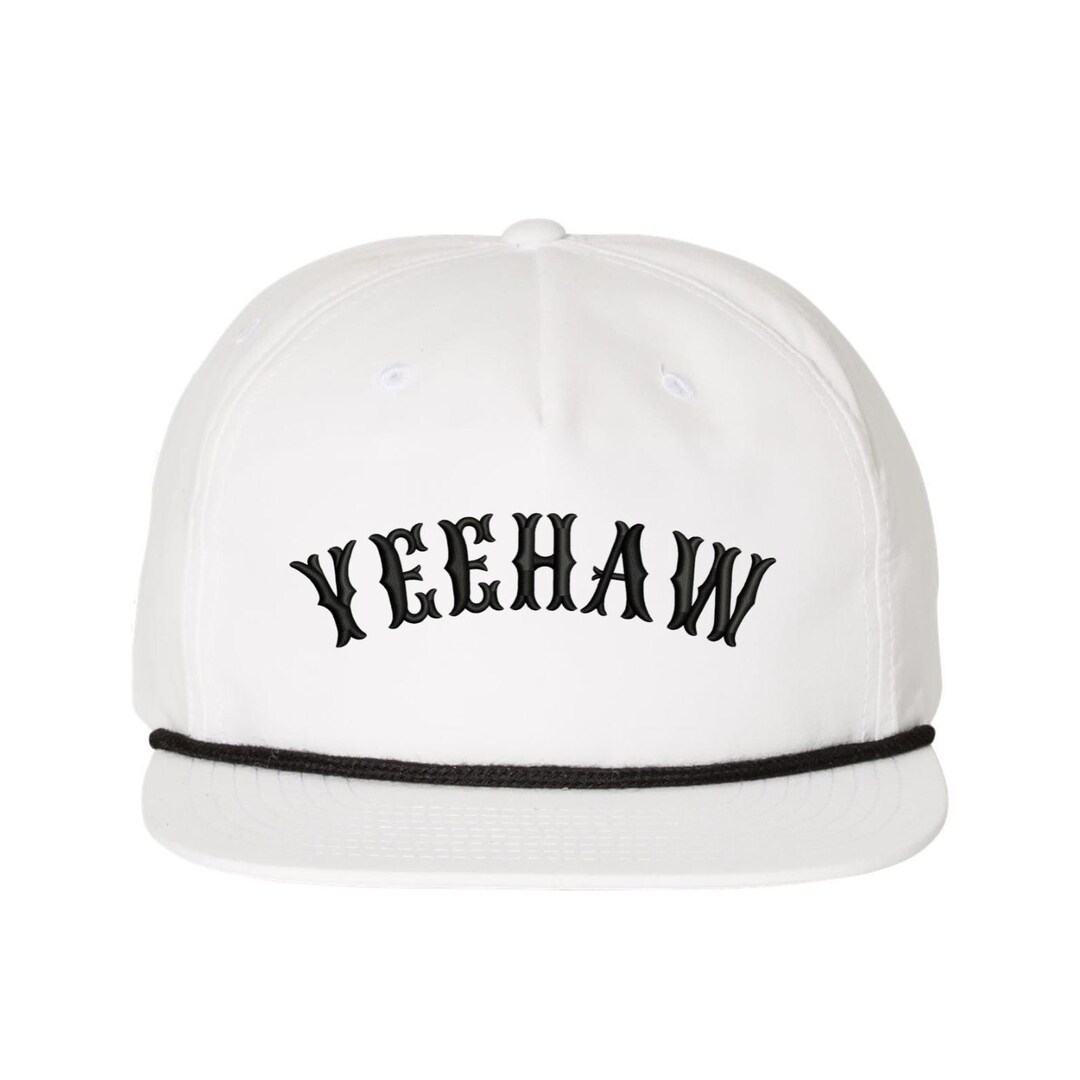Yeehaw Rodeo Puff Embroidery File for Hat (digital Download) - Etsy