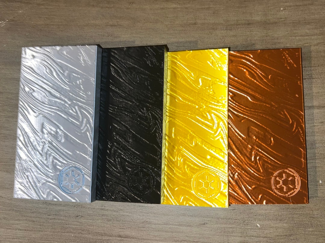 3d Printed Star Wars Mandolorian Beskar Bars Lots of Four Bars - Etsy