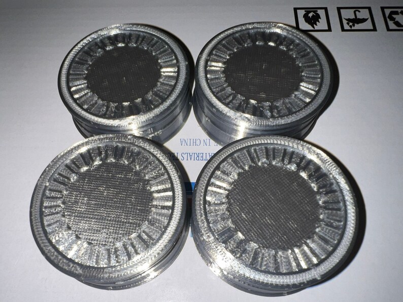 Star Wars the Mandalorian Bounty Pucks in Sets of Four in - Etsy