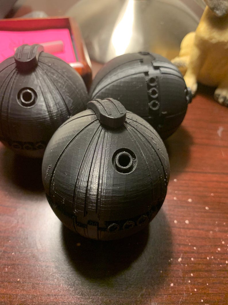 Star Wars 3d Printed Thermal Detonator Grenade, Great Gift Idea for ...