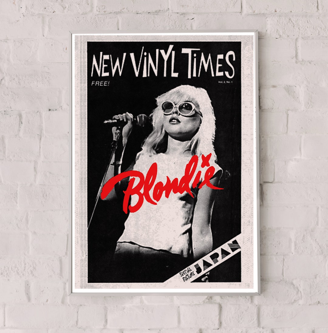 Blondie Poster - Etsy