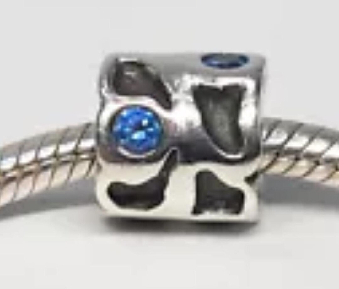Pandora Blue Pond Charm Rare Retired Free Ship Authentic - Etsy