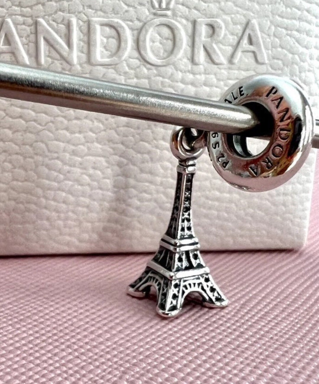 Pandora Authentic Eiffel Tower Charm Dangle Retired - Etsy