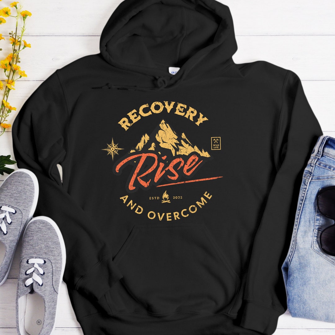 Addiction Recovery Hoodie Inspiring Sobriety Recovery - Etsy