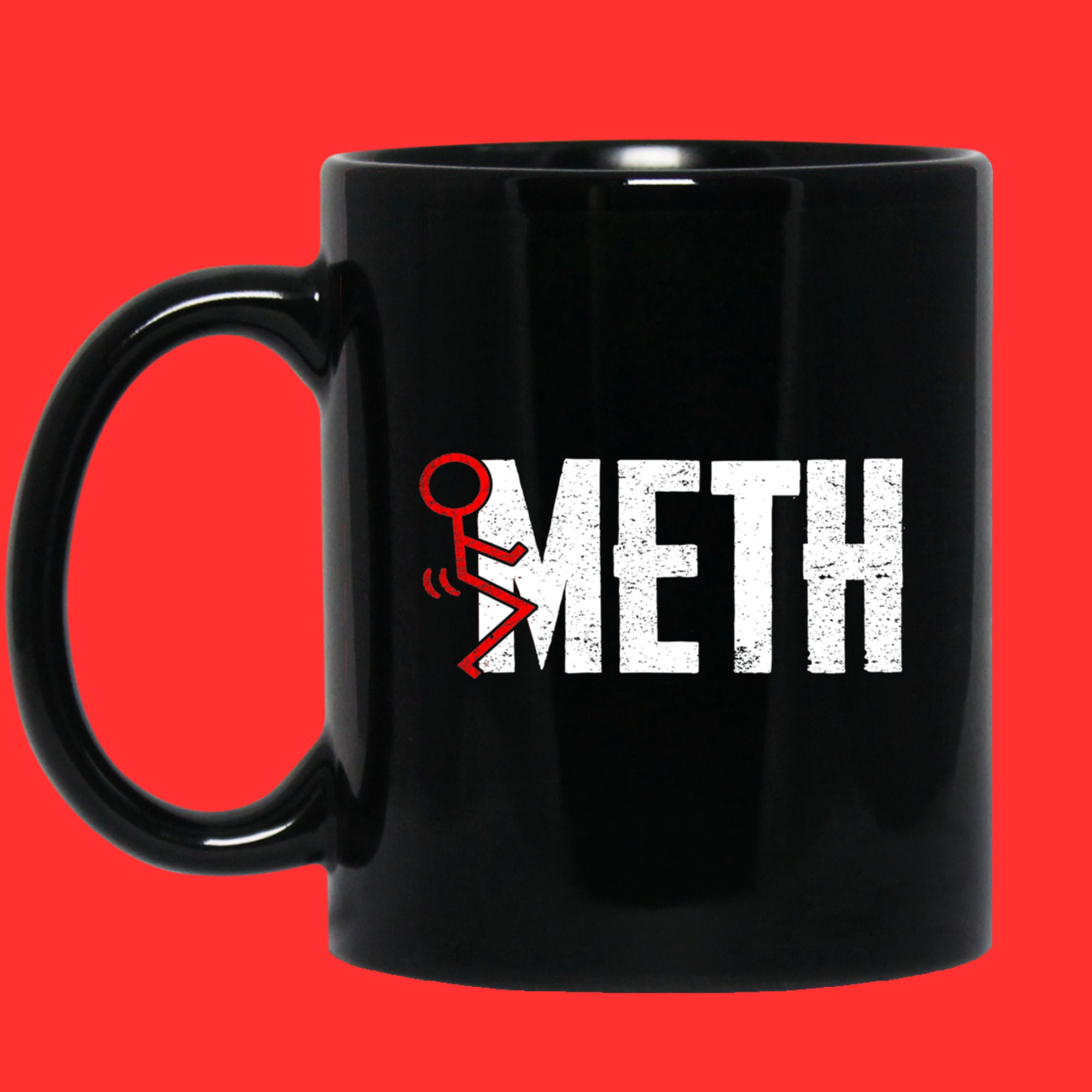 FCK Meth Coffee Mug Inspiring Sobriety NA Sobriety - Etsy