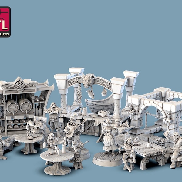 Stl Miniatures Props - Etsy