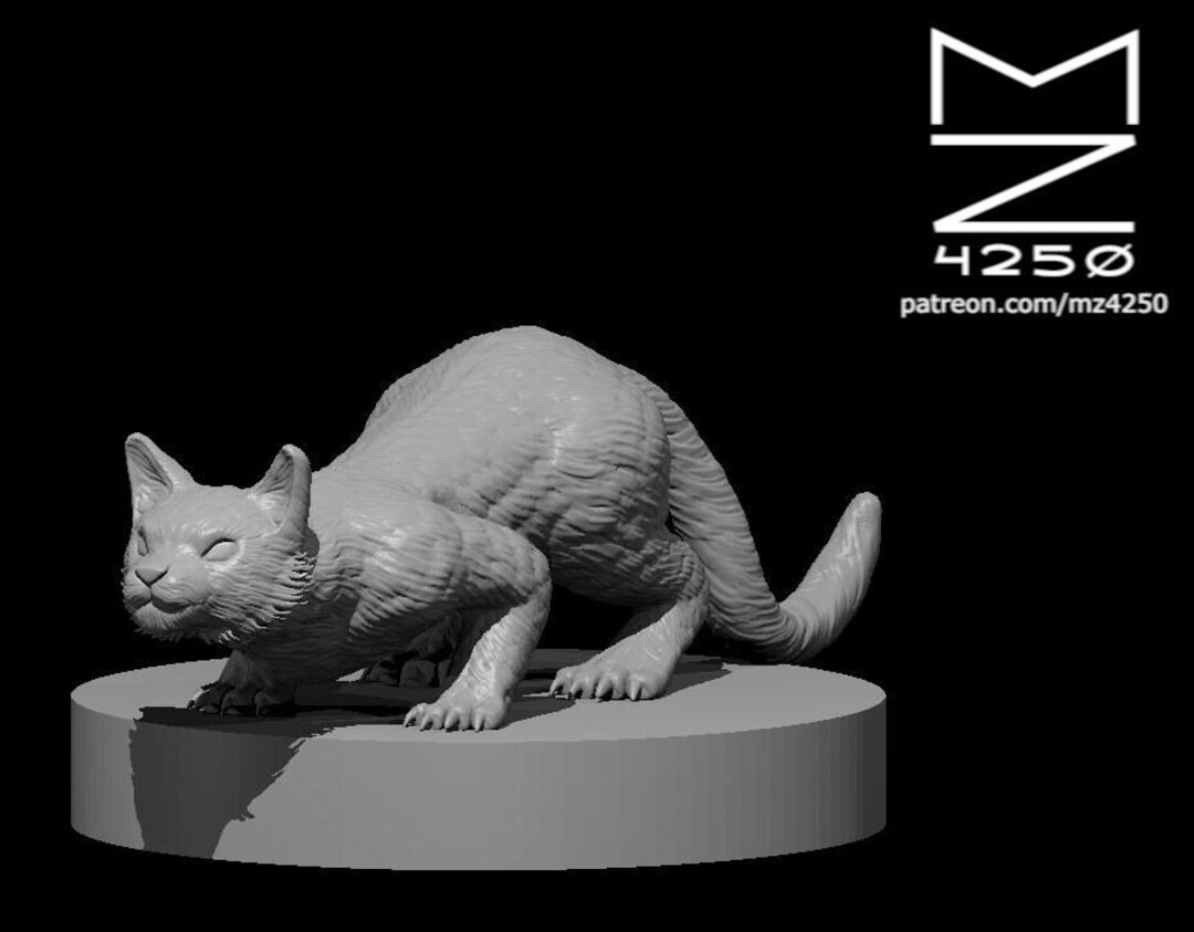 Cat Mini - Mz4250 - D&D Pathfinder Fantasy RPG Tabletop Roleplaying ...