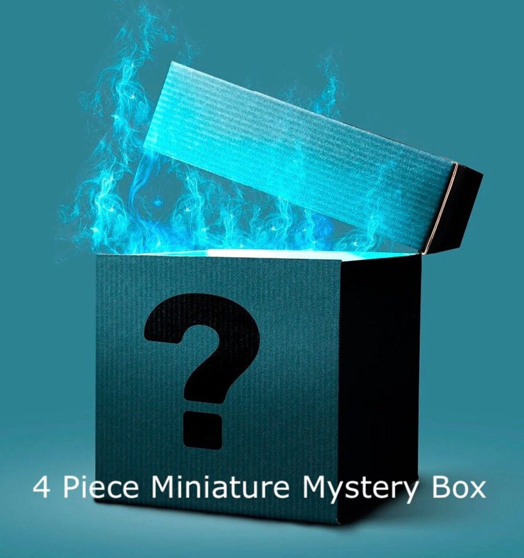 Mystery Box 4 Unique Resin Minis Characters / Npcs / - Etsy
