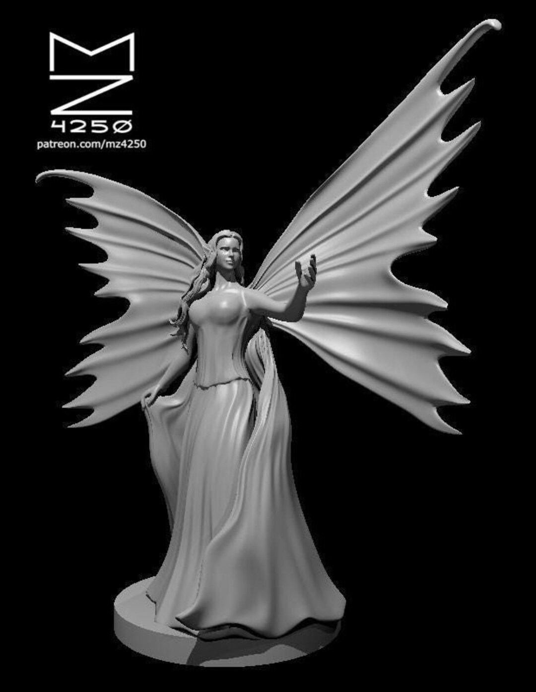 Fairy Queen Miniature Mz4250 D&D Dungeons and Dragons Pathfinder ...