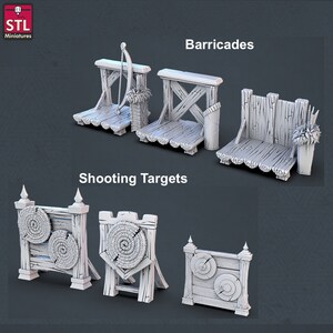 Jousting Set by STL Miniatures - RPG Wargames Tabletop Gaming - Minis ...