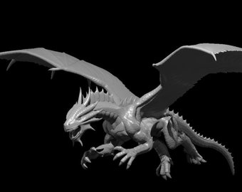 Wyrmling Brass Dragon Metallic Mini DND Pathfinder Dungeons & Dragons ...