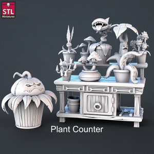 Toxic Vendors Set - STL Miniatures - Dnd RPG Wargames Tabletop Fantasy ...