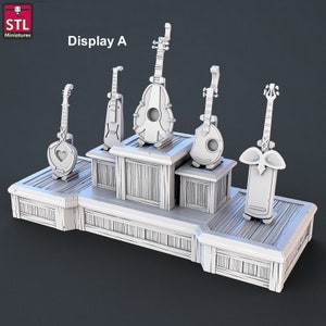 Music Store Set - STL Miniatures - Dnd RPG Wargames Tabletop Fantasy ...