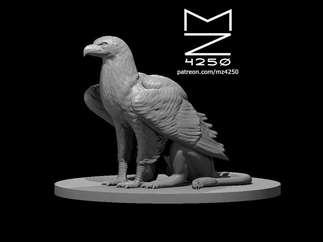 Griffin Mini - Mz4250 D&D Fantasy RPG Tabletop Roleplaying Games 28mm ...