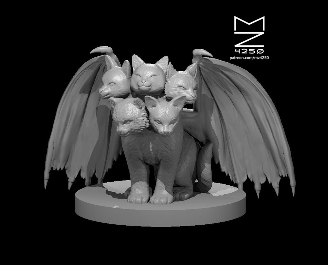 Tiacat Mini - Mz4250 - D&D Pathfinder Fantasy RPG Tabletop Roleplaying ...