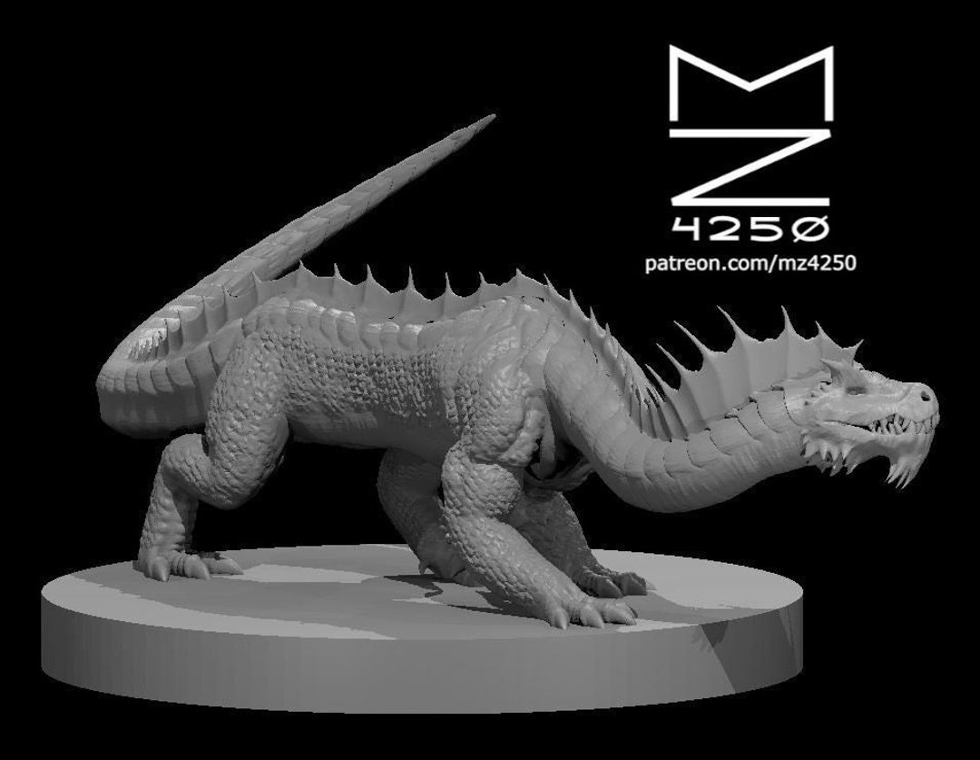 Green Guard Drake Mini - Mz4250 - D&D Pathfinder Fantasy RPG Tabletop ...