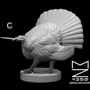 Turkey Miniature - Mz4250 D&D 5e Dungeons and Dragons Fantasy RPG ...