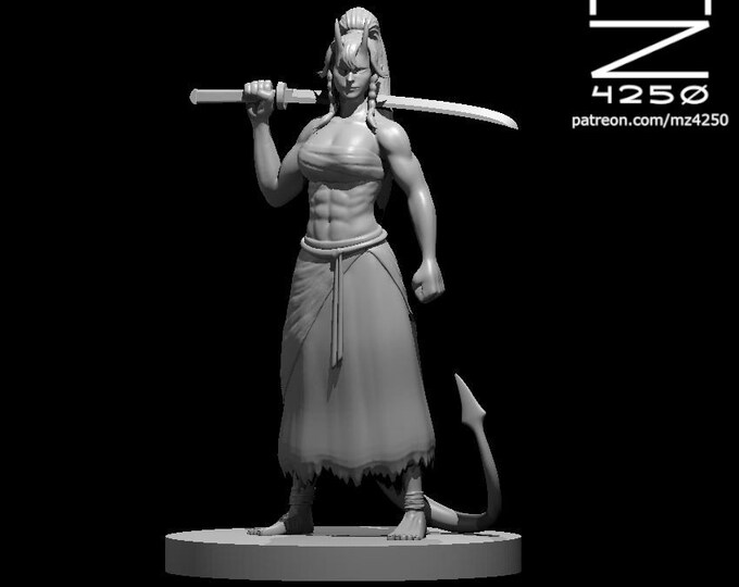 Elf Monk Mini - DND - Pathfinder - Dungeons & Dragons - RPG - Tabletop ...