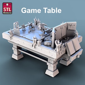 Card Players Set - STL Miniatures - RPG Wargames Tabletop Gaming Dnd ...