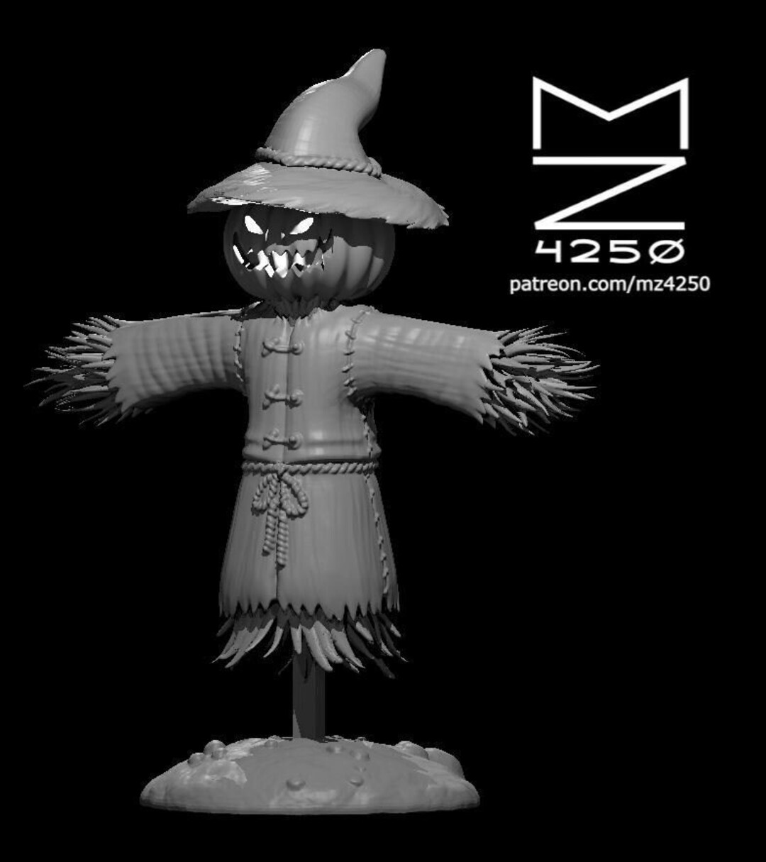 Scarecrow Mini - Mz4250 - D&D Pathfinder Fantasy RPG Tabletop Gaming ...