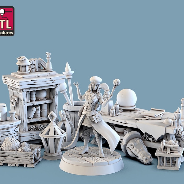 Dnd Miniature Vendor - Etsy