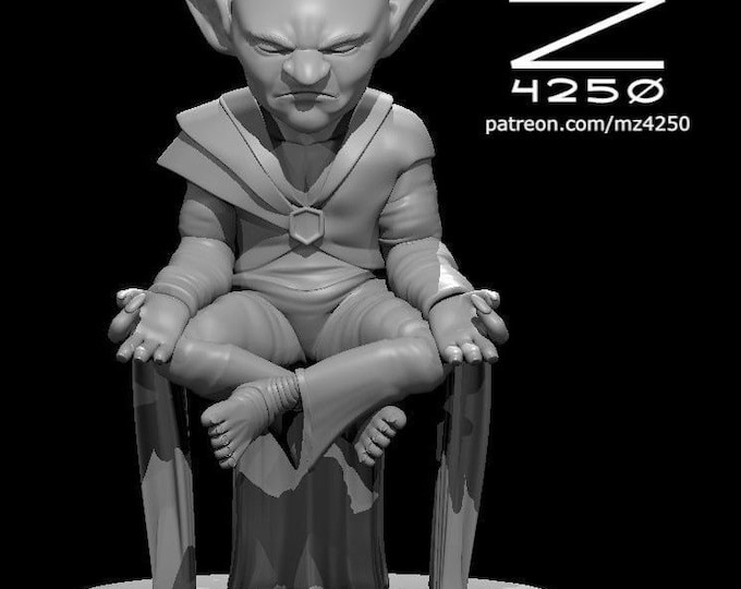 Elf Monk Mini - DND - Pathfinder - Dungeons & Dragons - RPG - Tabletop ...
