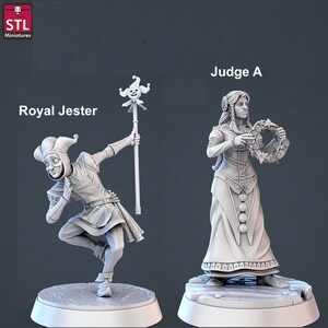 Jousting Set by STL Miniatures - RPG Wargames Tabletop Gaming - Minis ...
