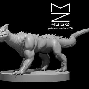 White Guard Drake Mini Mz4250 D&D Pathfinder Fantasy RPG Tabletop ...