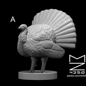 Turkey Miniature - Mz4250 D&D 5e Dungeons and Dragons Fantasy RPG ...