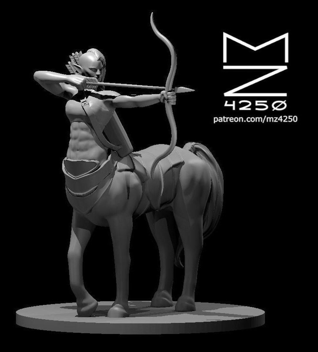 Female Centaur Mini - Mz4250 - D&D Pathfinder Fantasy RPG Tabletop ...