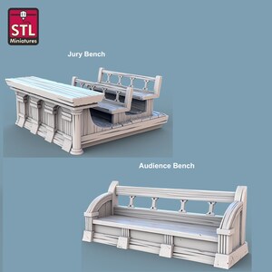 Magistrate Set - STL Miniatures - Dnd RPG Wargames Tabletop Fantasy ...