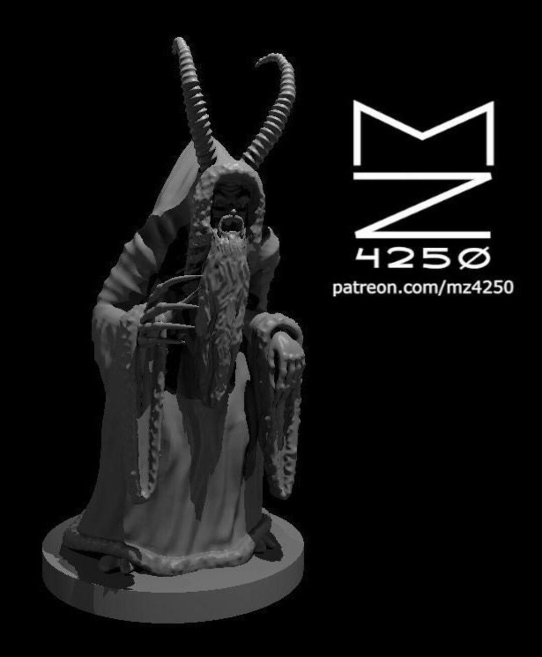 Krampus Mini - Mz4250 - D&D Fantasy RPG Tabletop Roleplaying Games 28mm ...