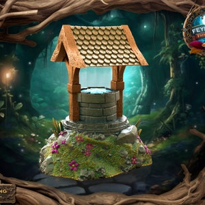 Magical Wishing Well Miniature Fatesend Feymoon D&D 5e Dungeons and ...