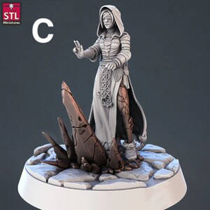 Genasi Character Set by STL Miniatures - RPG Wargames Tabletop Gaming ...