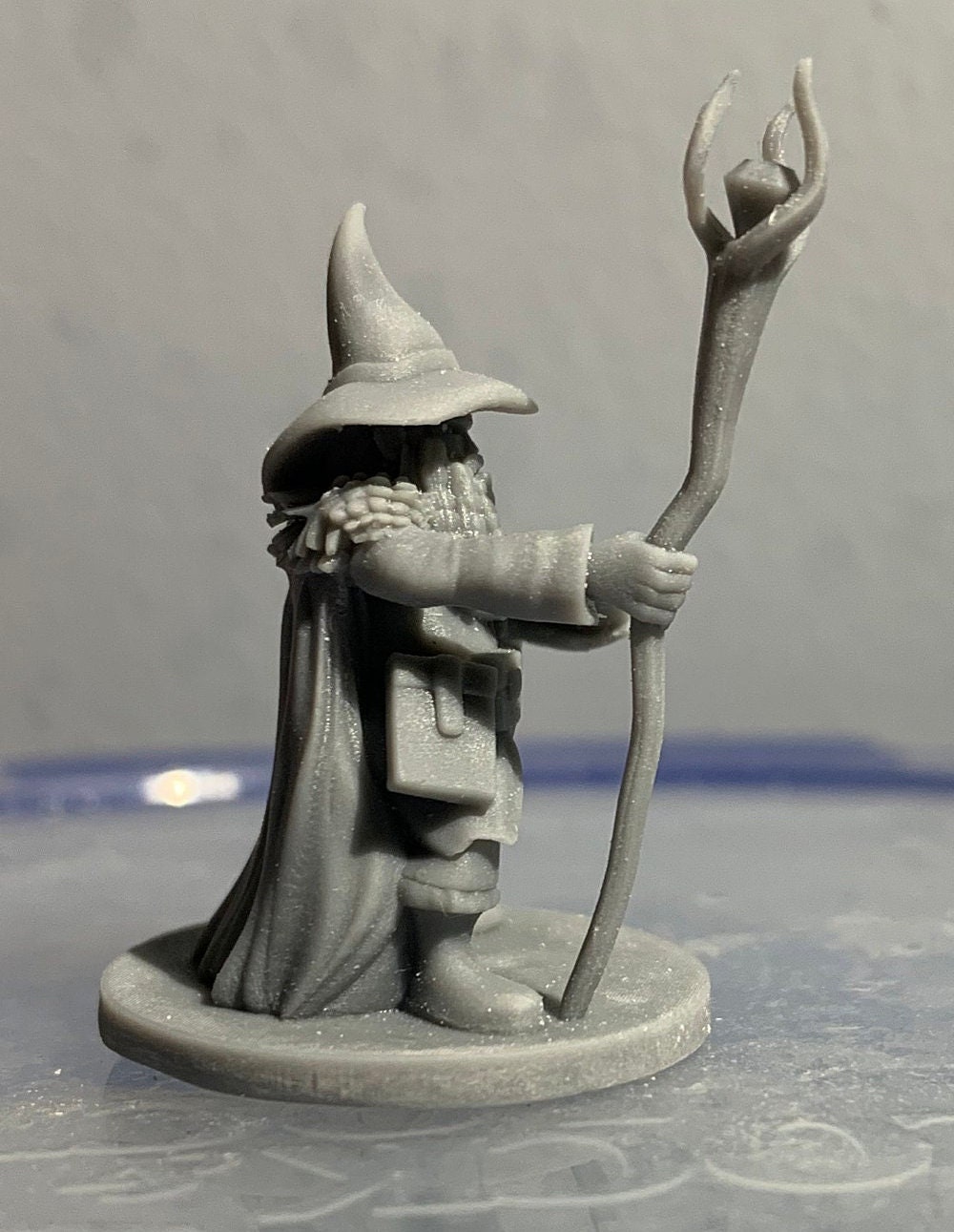 Male Dwarf Wizard Miniature - Mz4250 - Mage Sorcerer Warlock ...