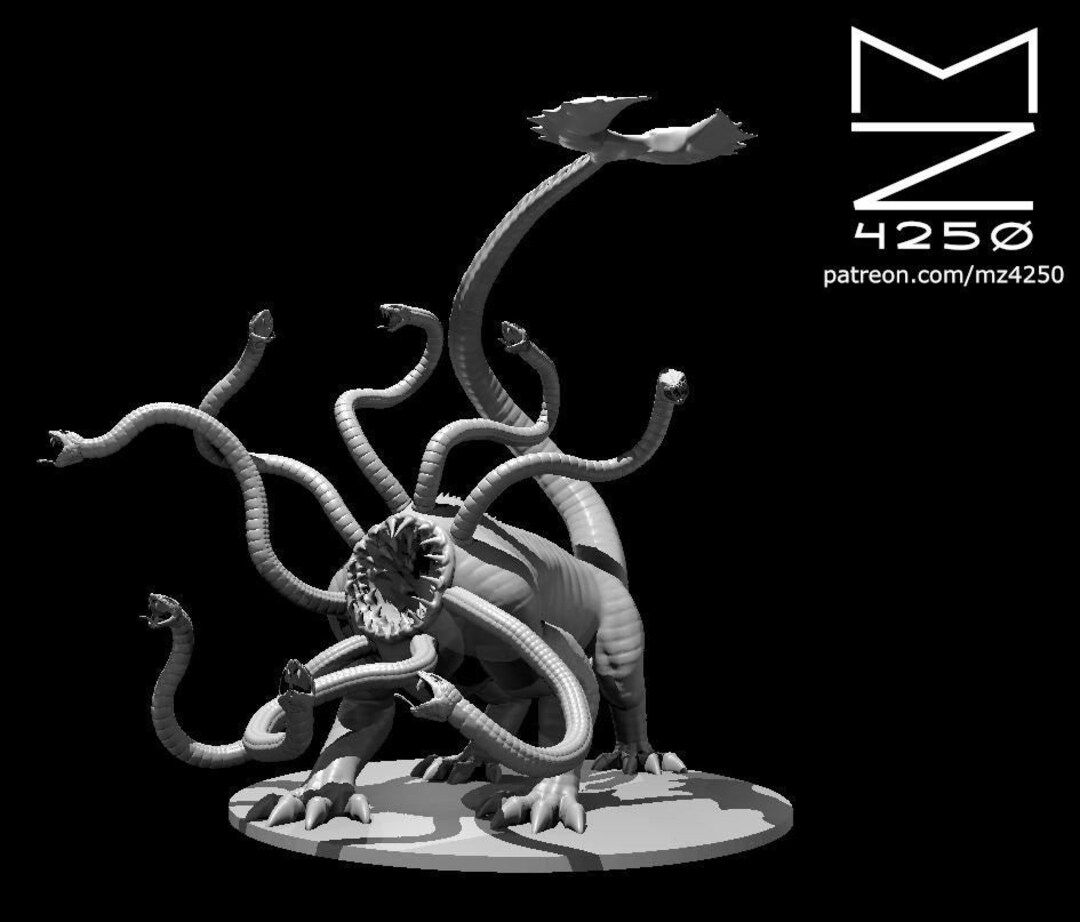 Thessalhydra Mini - Mz4250 - Stranger Things, D&D Pathfinder Fantasy ...